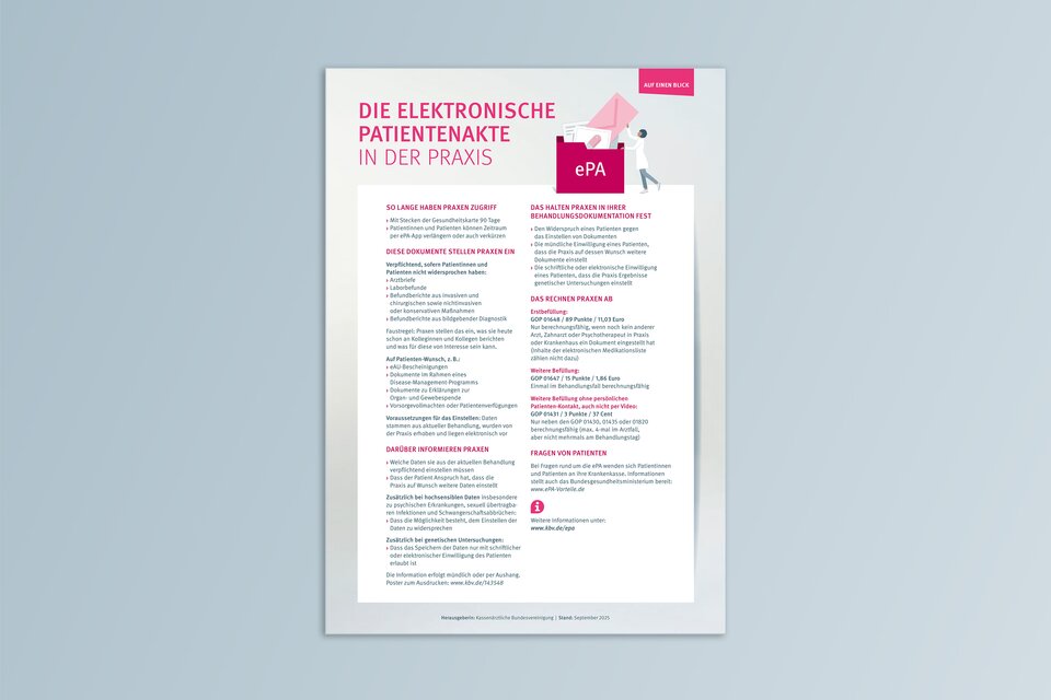 KBV - Praxisinformationen